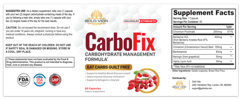 CarboFix Review - Is Actually Efficient for Burn Weight Loss
